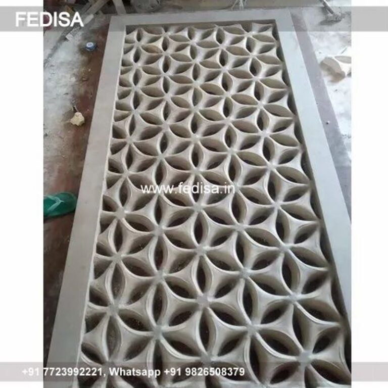 RCC Cement Jali house exterior design anusara luxury villas