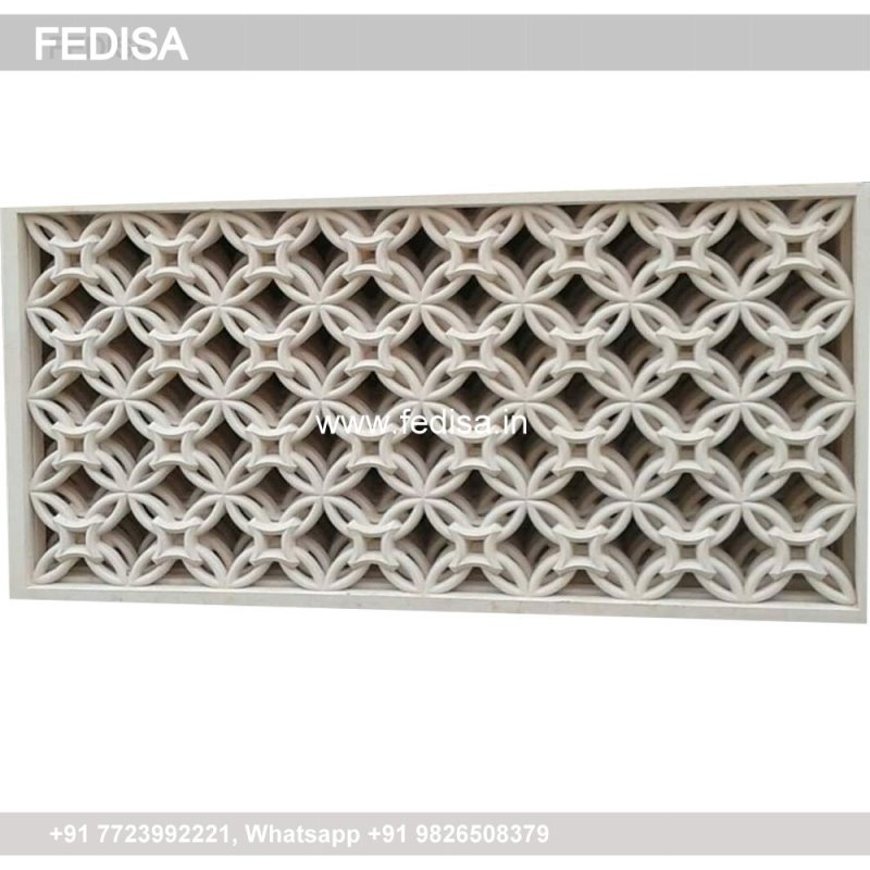 Grc Jali Small Home Front Design Villa Construction Design Terrace ...