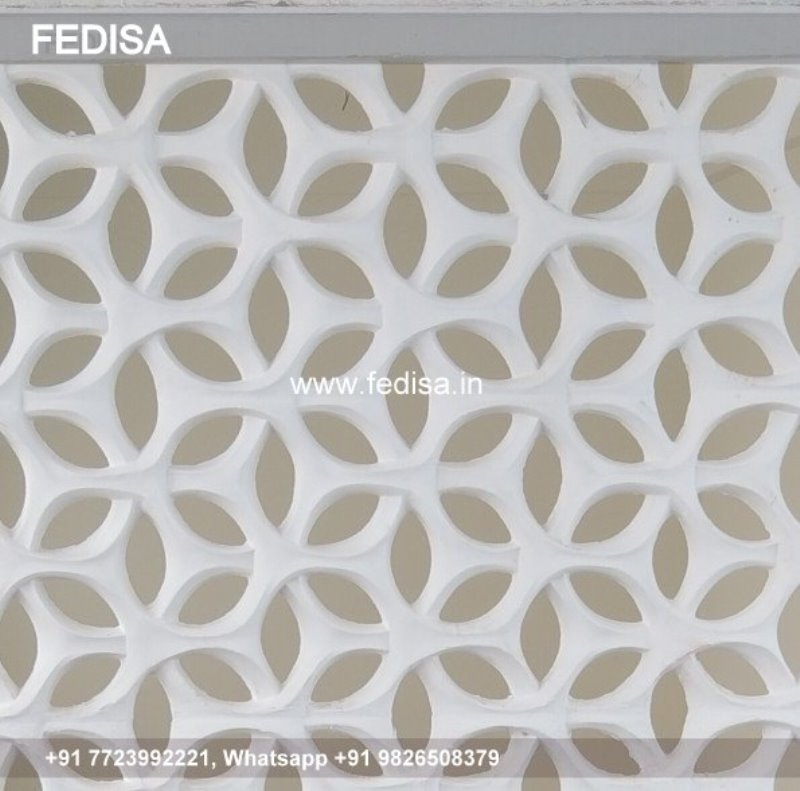 Grc Jali Wall Design Ideas Paint 5 Marla House Design Single Level ...